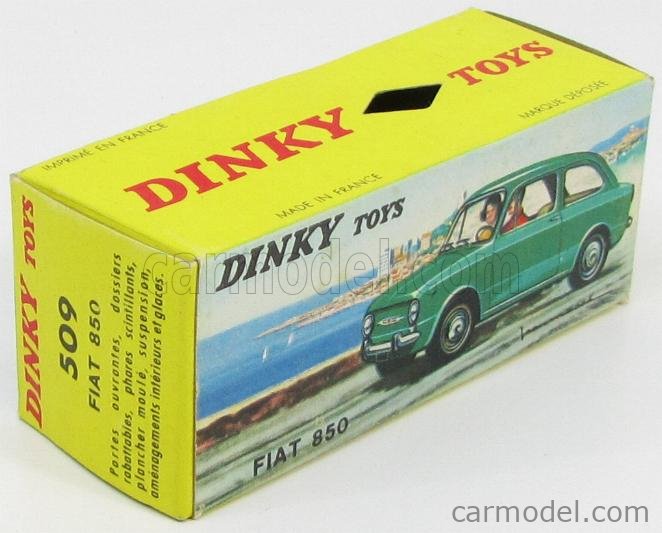 DINKY FRANCE 509 Scale 1/43 | FIAT 850 RED