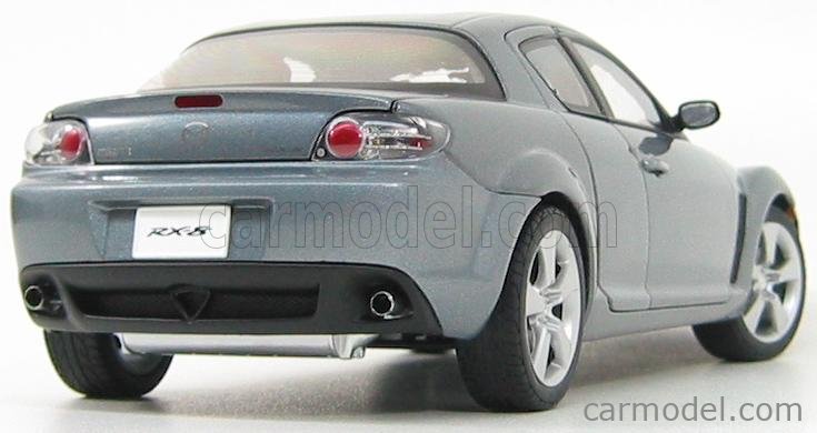 AUTOART 75923 Scale 1/18 | MAZDA RX-8 2003 TITANIUM GREY MET