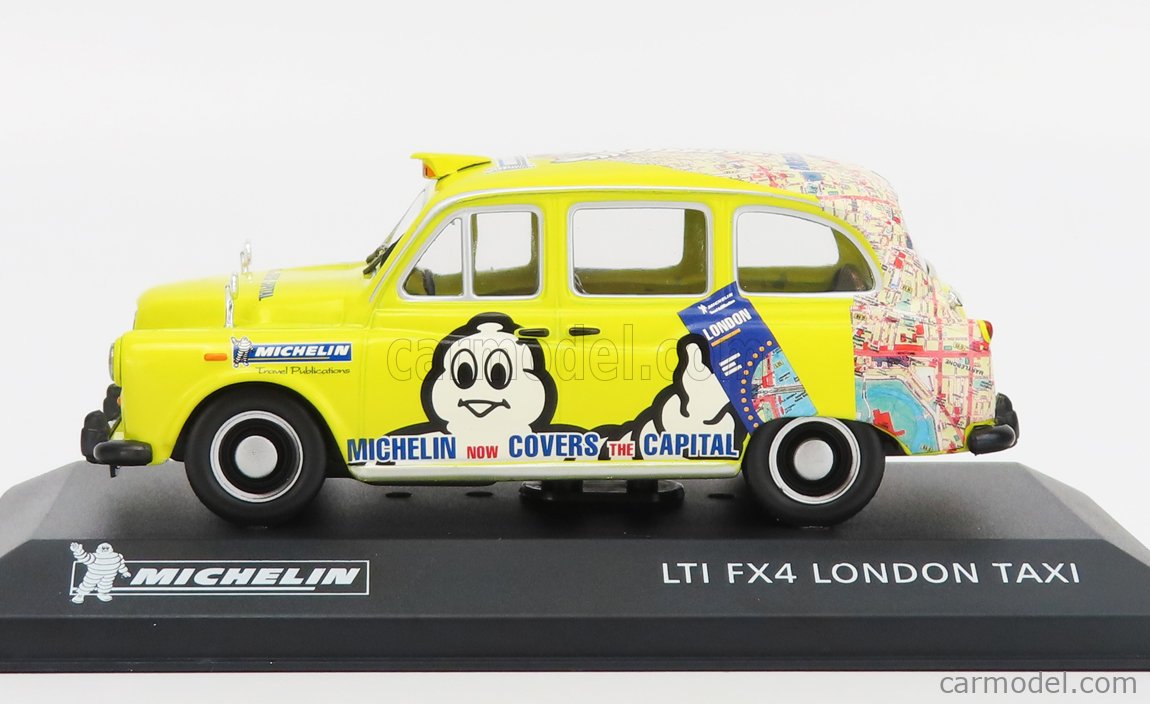 EDICOLA FM19 Escala 1/43 | AUSTIN FX4 LTI LONDON TAXI MICHELIN 1989 ...