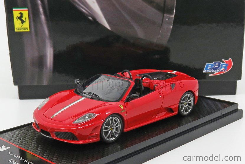 BBR-MODELS BBRC01A Scale 1/43 | FERRARI F430 SCUDERIA 16M SPIDER 2008 RED