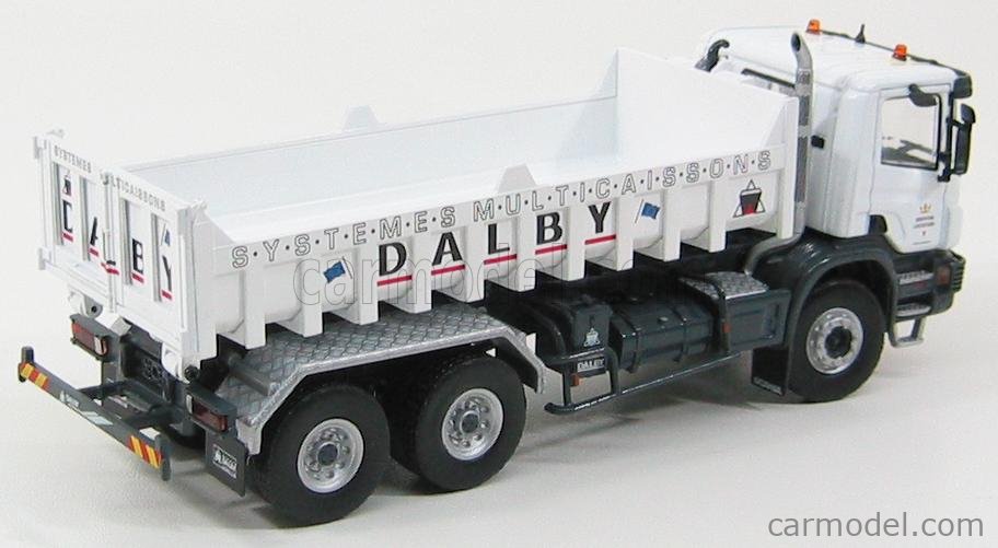 UNIVERSAL HOBBIES UH5660 Scale 1/50 | SCANIA P380 TRUCK ABROLLER WHITE