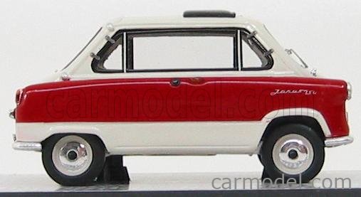 PREMIUM CLASSIXXS 18052 Scale 1/43 | ZUNDAPP JANUS MICROCAR 1957 IVORY RED