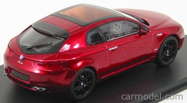 M4 M47106 Scale 1/43 | ALFA ROMEO BRERA 2005 RED COMPETITION MET BLACK