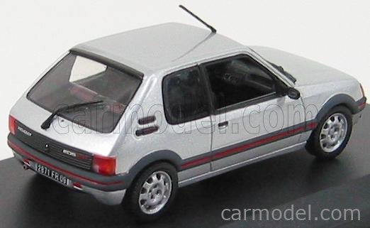 NOREV 471708 Scale 1/43 | PEUGEOT 205 GTI 1.9 1988 SILVER