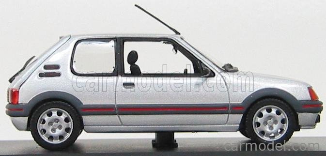 NOREV 471708 Scale 1/43 | PEUGEOT 205 GTI 1.9 1988 SILVER