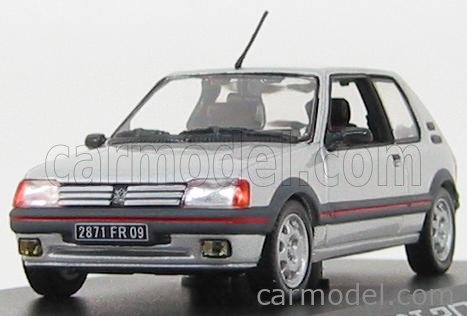 NOREV 471708 Scale 1/43 | PEUGEOT 205 GTI 1.9 1988 SILVER