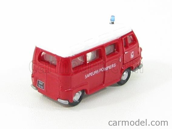 NOREV 517352 Scale 1/87 | RENAULT ESTAFETTE MINIBUS FIRE ENGINE RED WHITE