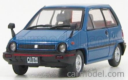 EBBRO EB44018 Scale 1/43 | HONDA CITY + MOTOCOMBO 1981 BLUE RED