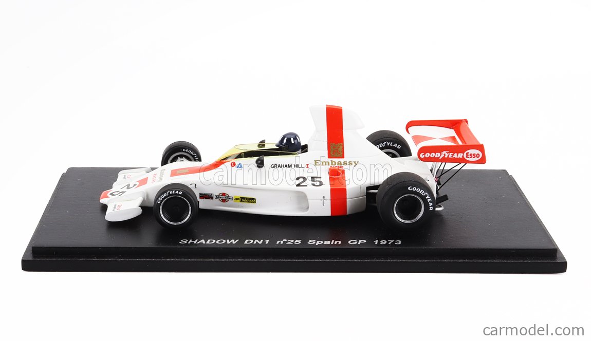 SPARK-MODEL S1683 Escala 1/43 | SHADOW F1 DN1 N 25 SPAIN GP 1973 GRAHAM ...