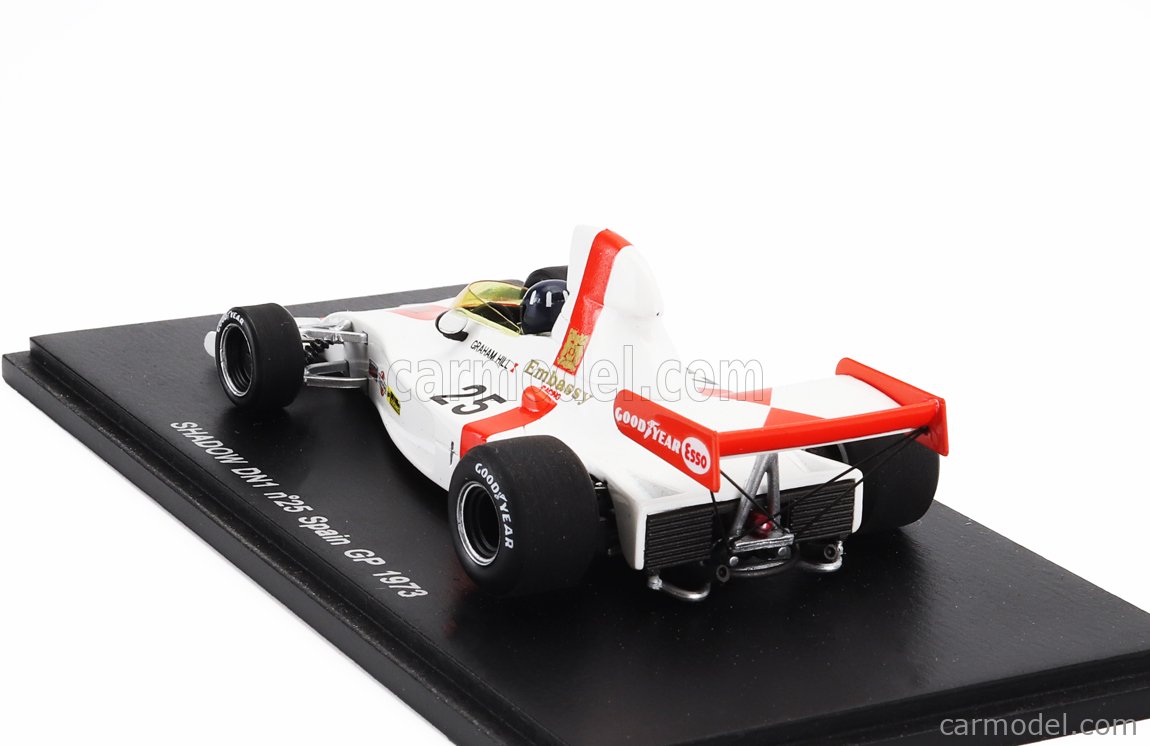 SPARK-MODEL S1683 Escala 1/43 | SHADOW F1 DN1 N 25 SPAIN GP 1973 GRAHAM ...