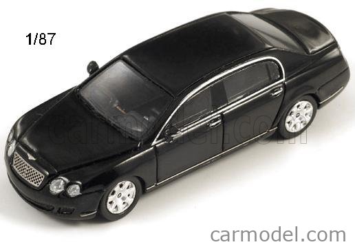 SPARK-MODEL 87S081 Scale 1/87 | BENTLEY CONTINENTAL FLYING SPUR 2007 BLACK