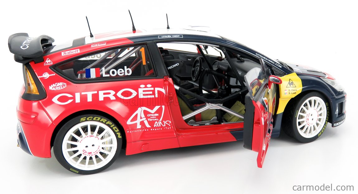 SOLIDO 150713 Scale 1/18 | CITROEN C4 WRC N 1 WINNER RALLY TOUR DE ...