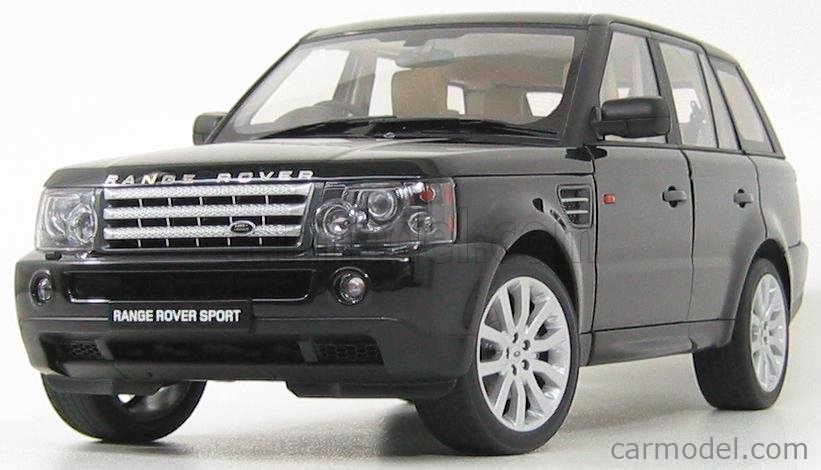 AUTOART 74807 Scale 1/18 | LAND ROVER RANGE ROVER SPORT 2006 BLACK
