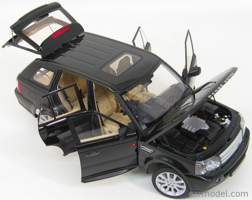 AUTOART 74807 Scale 1/18 | LAND ROVER RANGE ROVER SPORT 2006 BLACK