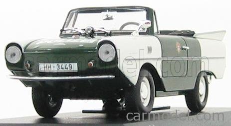 MINICHAMPS 400097090 Scale 1/43 | AMPHICAR ANFIBIO POLIZEI AMBURGO ...