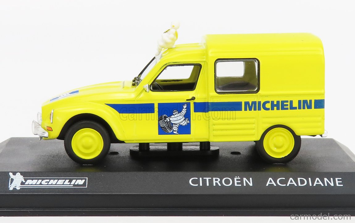 EDICOLA FM01 Scale 1/43 | CITROEN ACADIANE VAN MICHELIN 1984 YELLOW