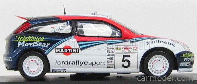 EDICOLA ISSU019 Scale 1/43 | FORD ENGLAND FOCUS WRC MARTINI N 5 RALLY ...