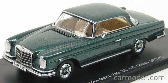 SPARK-MODEL B66040493 Scale 1/43 | MERCEDES BENZ 280SE 3.5 COUPE - W111 ...