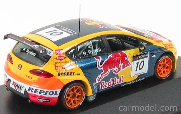 IXO-MODELS VARB0150 Scale 1/43 | SEAT LEON N 10 REPSOL RED BULL WTCC ...