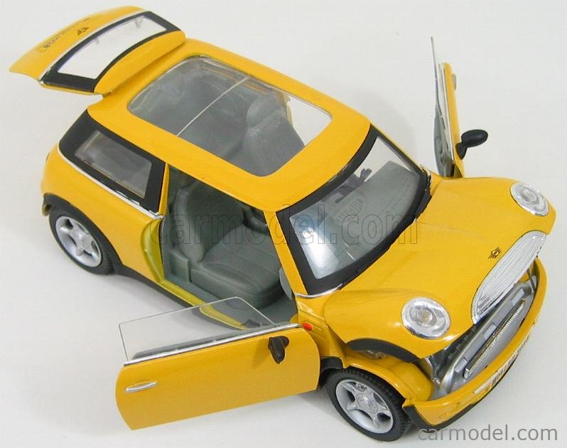 SMART TOYS 46186 Escala 1/18 | MINI COOPER YELLOW