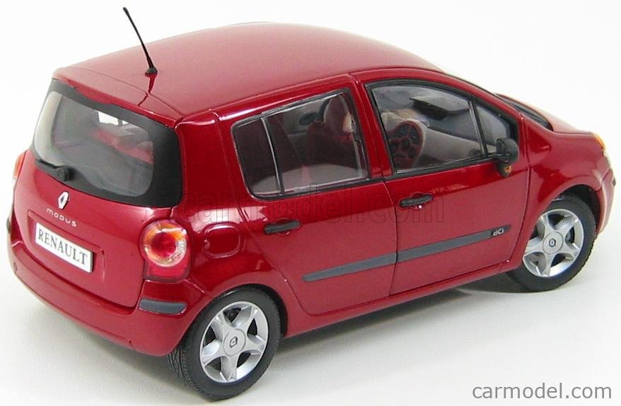 NOREV 237450 Scala 1/18 | RENAULT MODUS RED MET