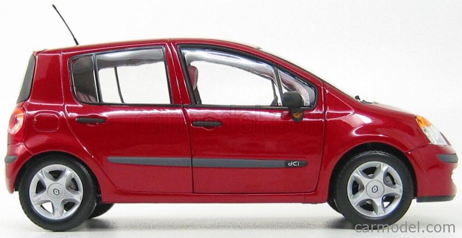 NOREV 237450 Scale 1/18 | RENAULT MODUS RED MET