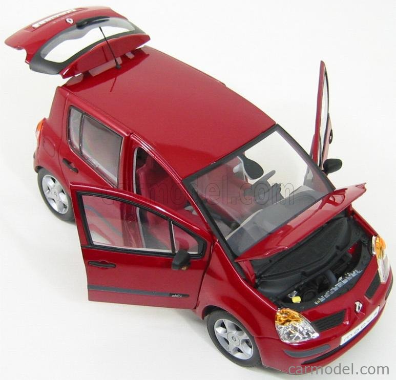 NOREV 237450 Scale 1/18 | RENAULT MODUS RED MET