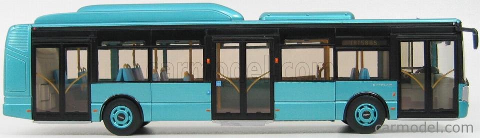 NOREV IR6026 Scale 1/43 | IRISBUS IRISBUS CITELIS CNG-GNV AUTOBUS BLUE MET