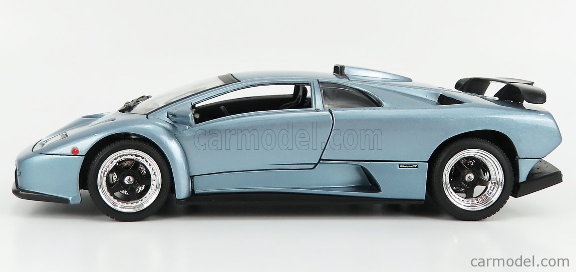 MOTOR-MAX 73168GY Scale 1/18 | LAMBORGHINI DIABLO GT 1999 GREY BLUE MET