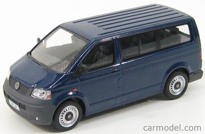 HONGWELL CR431ND3 Scale 1/43 | VOLKSWAGEN T5 MINIBUS 2008 BLUE