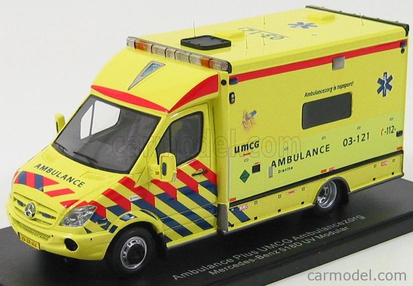 NEO SCALE MODELS NEO43866 Scale 1/43 | MERCEDES BENZ SPRINTER AMBULANCE ...