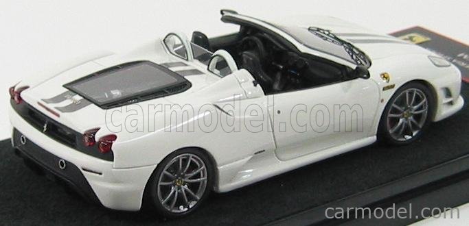 BBR-MODELS BBRC01W Scale 1/43 | FERRARI F430 SCUDERIA 16M SPIDER 2008 WHITE