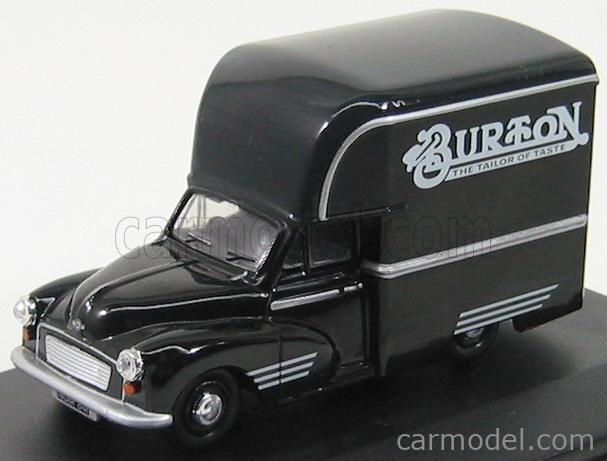 OXFORD-MODELS OXMM038 Scale 1/43 | MORRIS MINOR VAN - BURTON DARK GREY