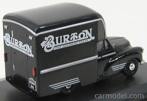 OXFORD-MODELS OXMM038 Scale 1/43 | MORRIS MINOR VAN - BURTON DARK GREY