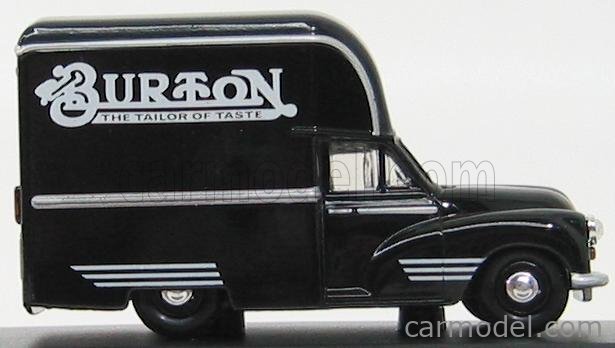 OXFORD-MODELS OXMM038 Scale 1/43 | MORRIS MINOR VAN - BURTON DARK GREY