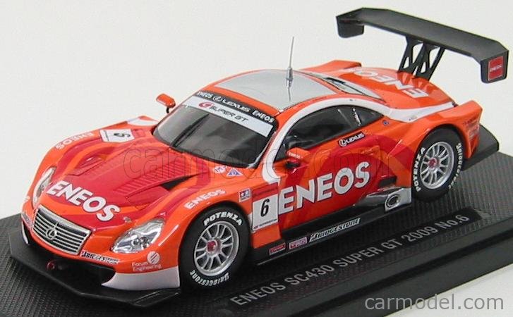 EBBRO EB44182 Masstab: 1/43 | LEXUS SC430 N 6 ENEOS SUPER GT 500 2009 D ...
