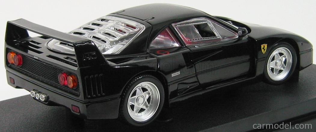 MATTEL HOT WHEELS M1197 Scale 1/18 | FERRARI F40 1987 BLACK