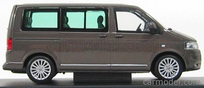 MINICHAMPS 2203 Scale 1/43 | VOLKSWAGEN T5 MULTIVAN MINIBUS 2010 BROWN MET