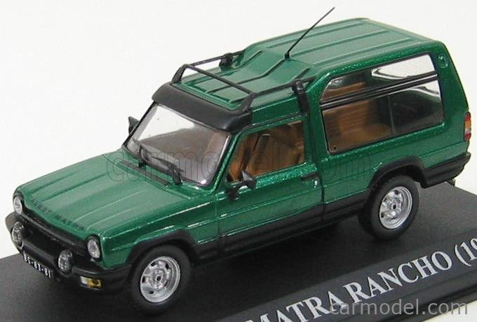 EDICOLA / Scale 1/43 | MATRA SIMCA MATRA RANCHO 1978 GREEN MET
