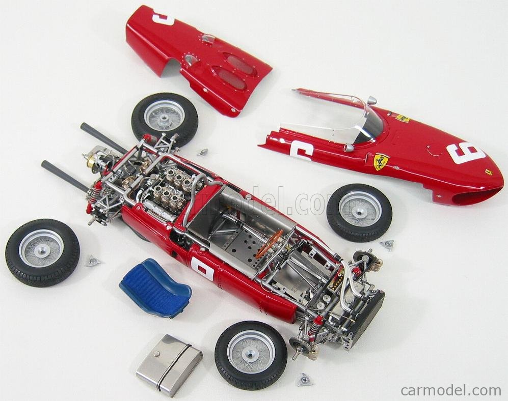 EXOTO EXO97203C Scale 1/18 | FERRARI F1 156 SHARKNOSE N 6 GP BELGIUM ...