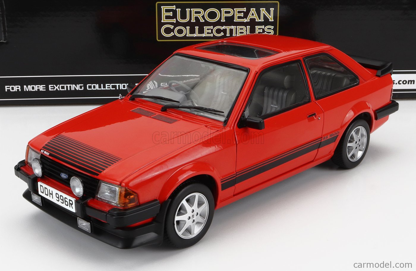 SUN-STAR 04996R Scale 1/18 | FORD ENGLAND ESCORT RS 1600i 1984 RED