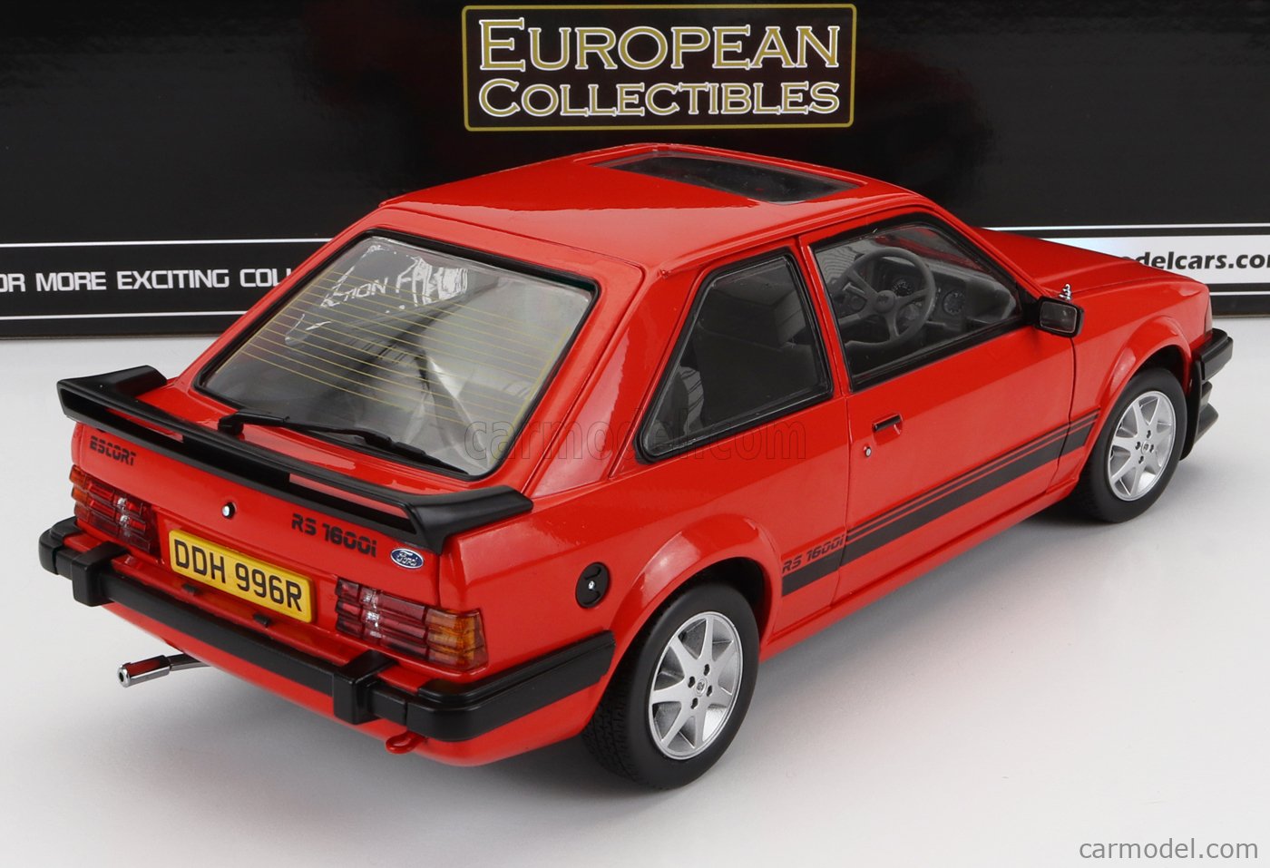 SUN-STAR 04996R Scale 1/18 | FORD ENGLAND ESCORT RS 1600i 1984 RED