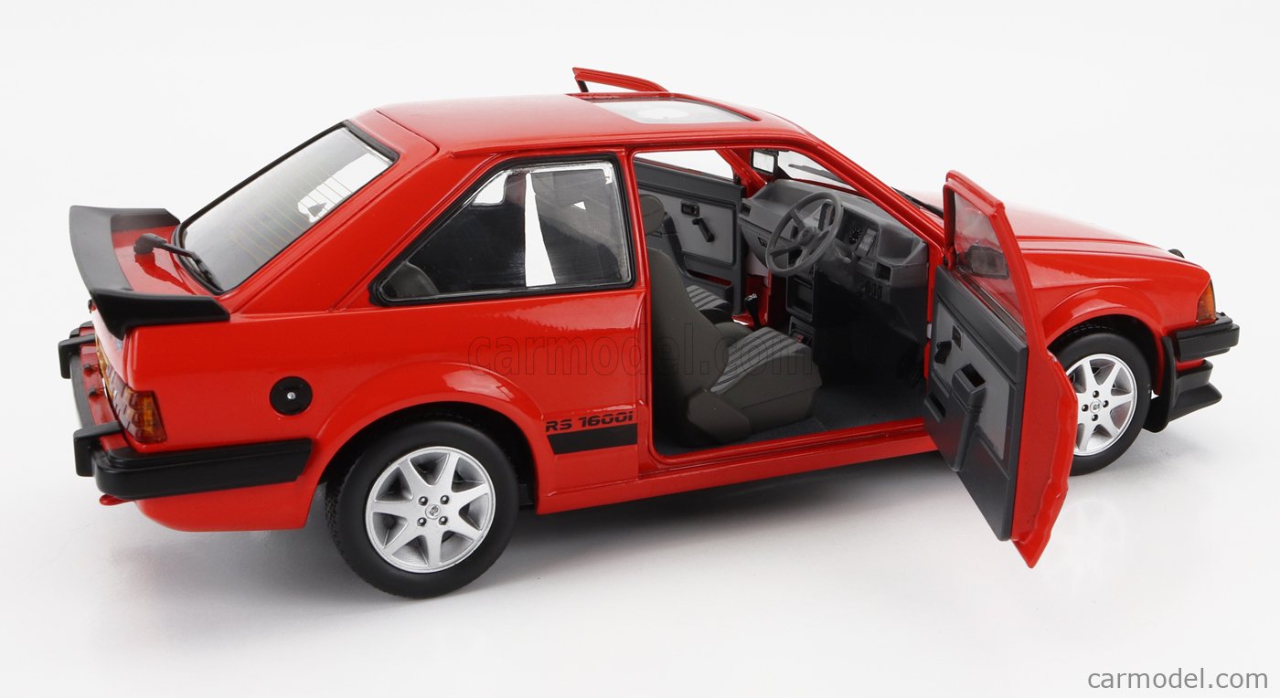 SUN-STAR 04996R Scale 1/18 | FORD ENGLAND ESCORT RS 1600i 1984 RED