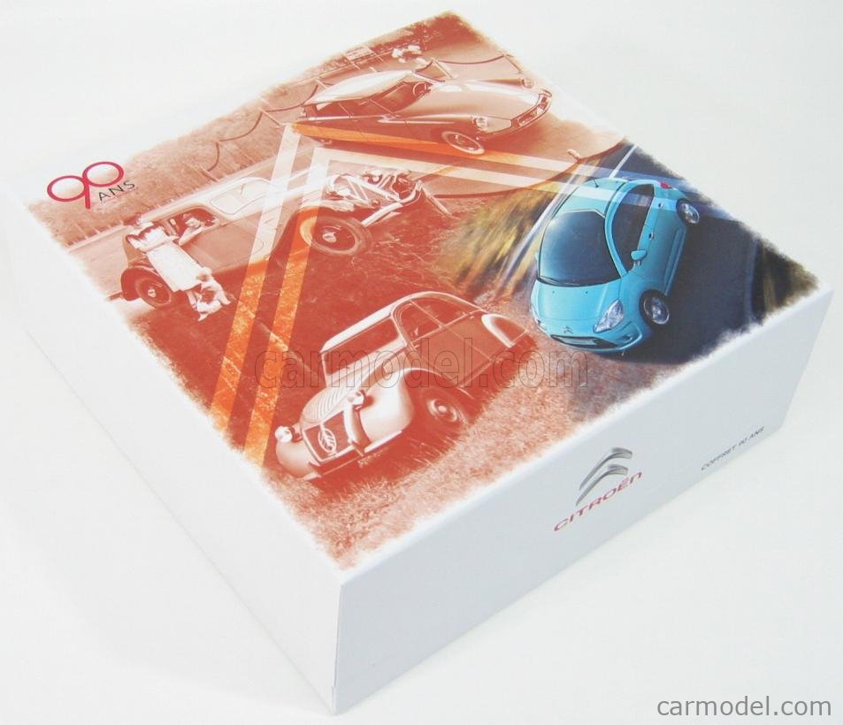 NOREV 151360 Scale 1/43 | CITROEN COFFRET 90 YEARS - 2CVA + C3 2009 ...