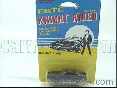 ERTL 1377 Scale 1/64 | PONTIAC TRANSAM KNIGHT RIDER - SUPERCAR BLACK
