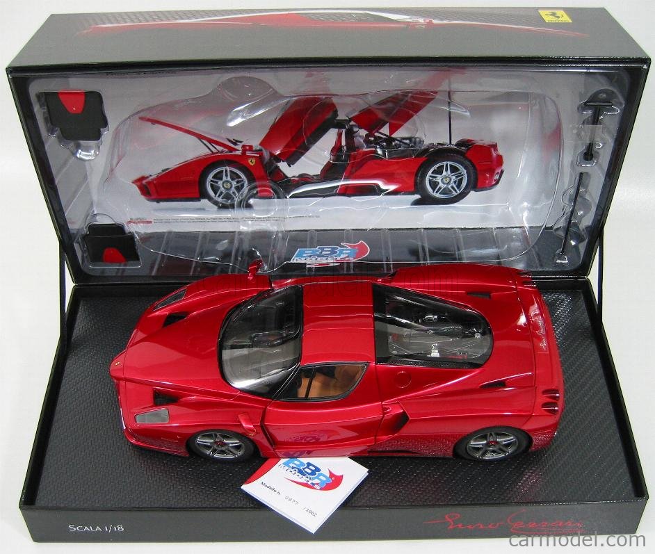 BBR-MODELS HESP004 Scale 1/18 | FERRARI ENZO - ENZOF F-1 RED MET