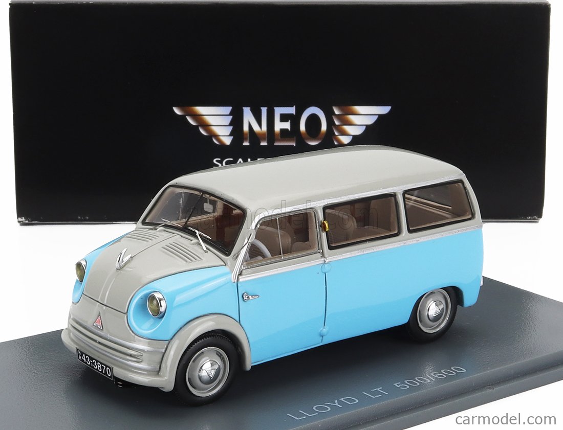 NEO SCALE MODELS NEO43870 Scale 1/43 | LLOYD LT 500/600 MINIBUS 1955 ...