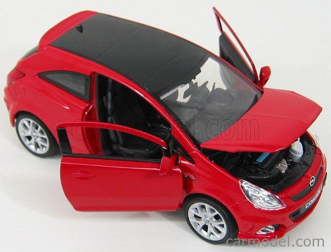 WELLY WE22511R Scale 1/24 | OPEL CORSA OPC 2009 RED