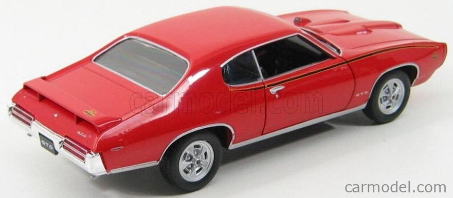 WELLY WE22501OR Scale 1/24 | PONTIAC GTO 1969 ORANGE