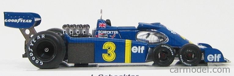 SPARK-MODEL R70022 Scale 1/43 | TYRRELL F1 P34 ELF N 3 2nd GERMAN GP 1976 J.SCHECKTER - 6 ...